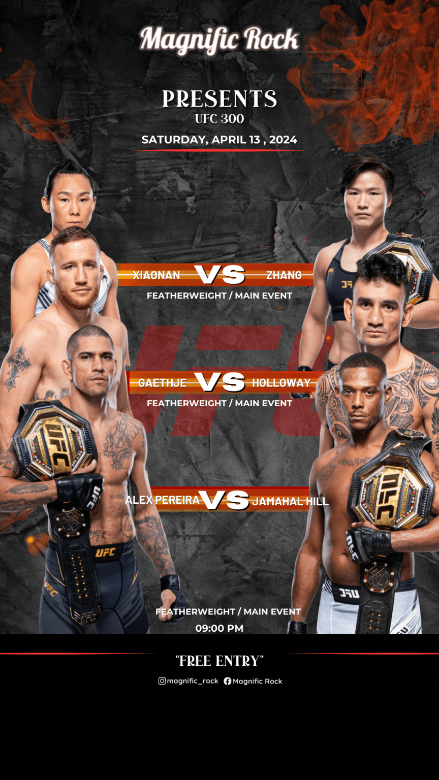 Events - Magnific Rock